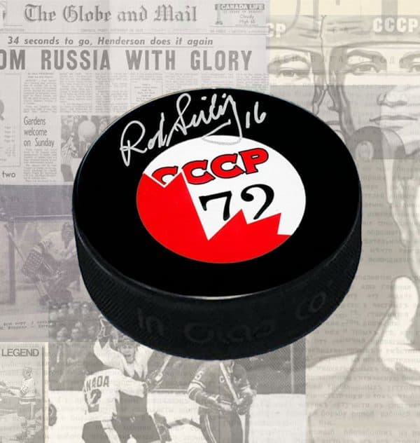 Rod Seiling Team Canada 1972 Summit Series Autographed Puck ...